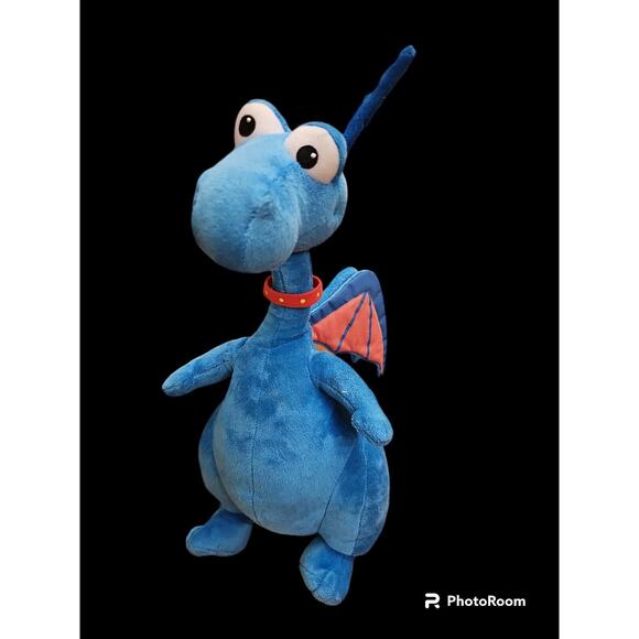 Disney | Toys | Disney Doc Mcstuffins Stuffy Blue Dragon Plush Stuffed ...